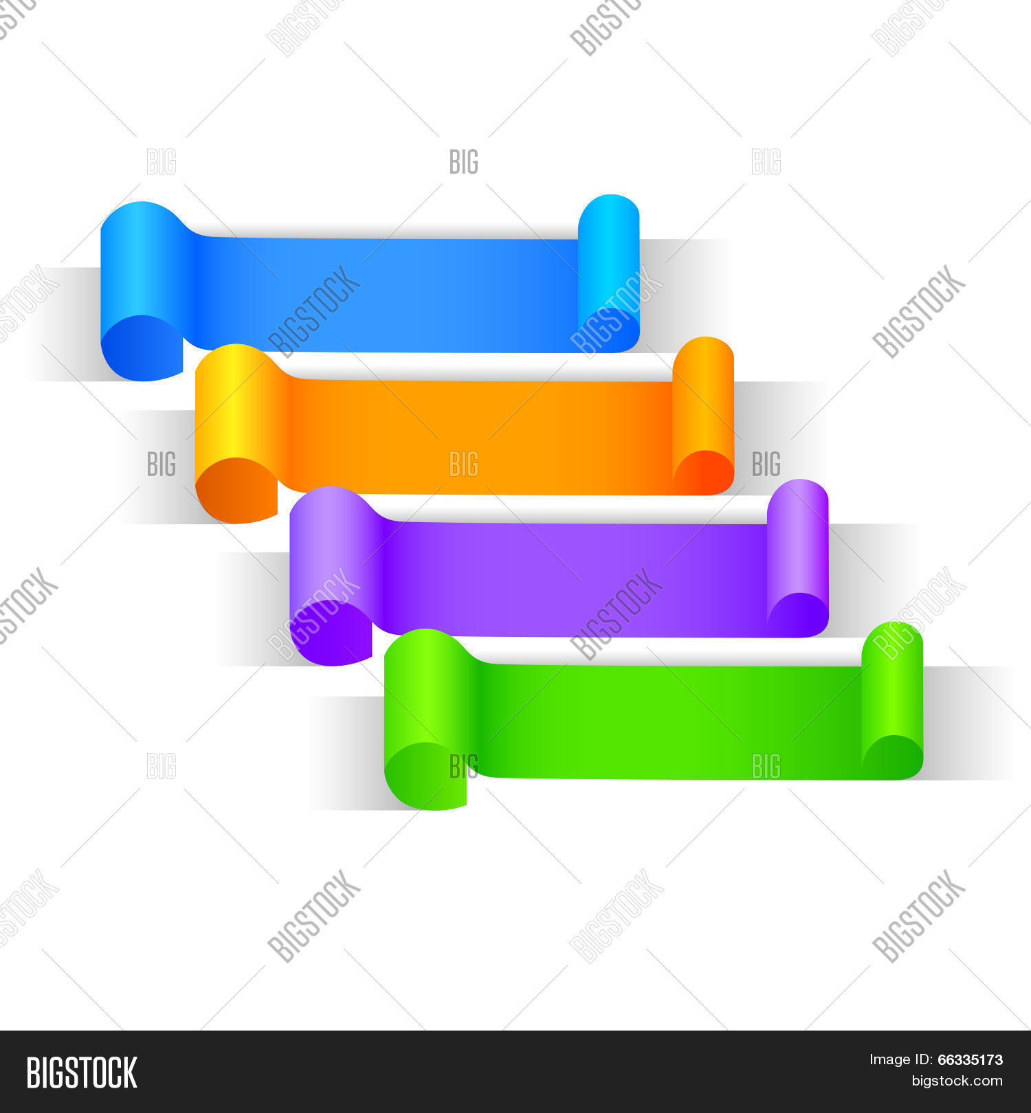 Paper Strip Vector & Photo (Free Trial) | Bigstock