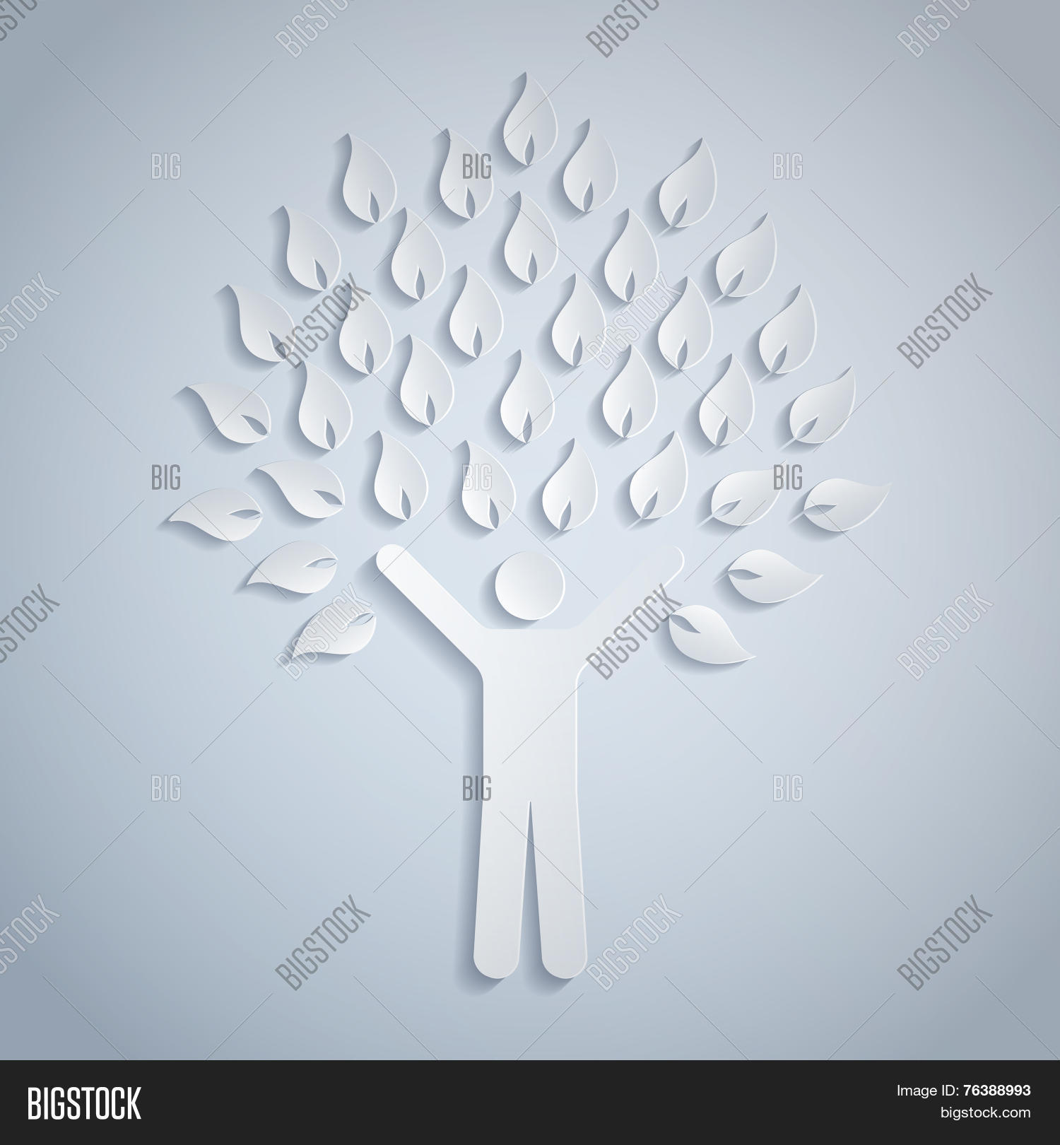Human Tree Vector & Photo (Free Trial) | Bigstock