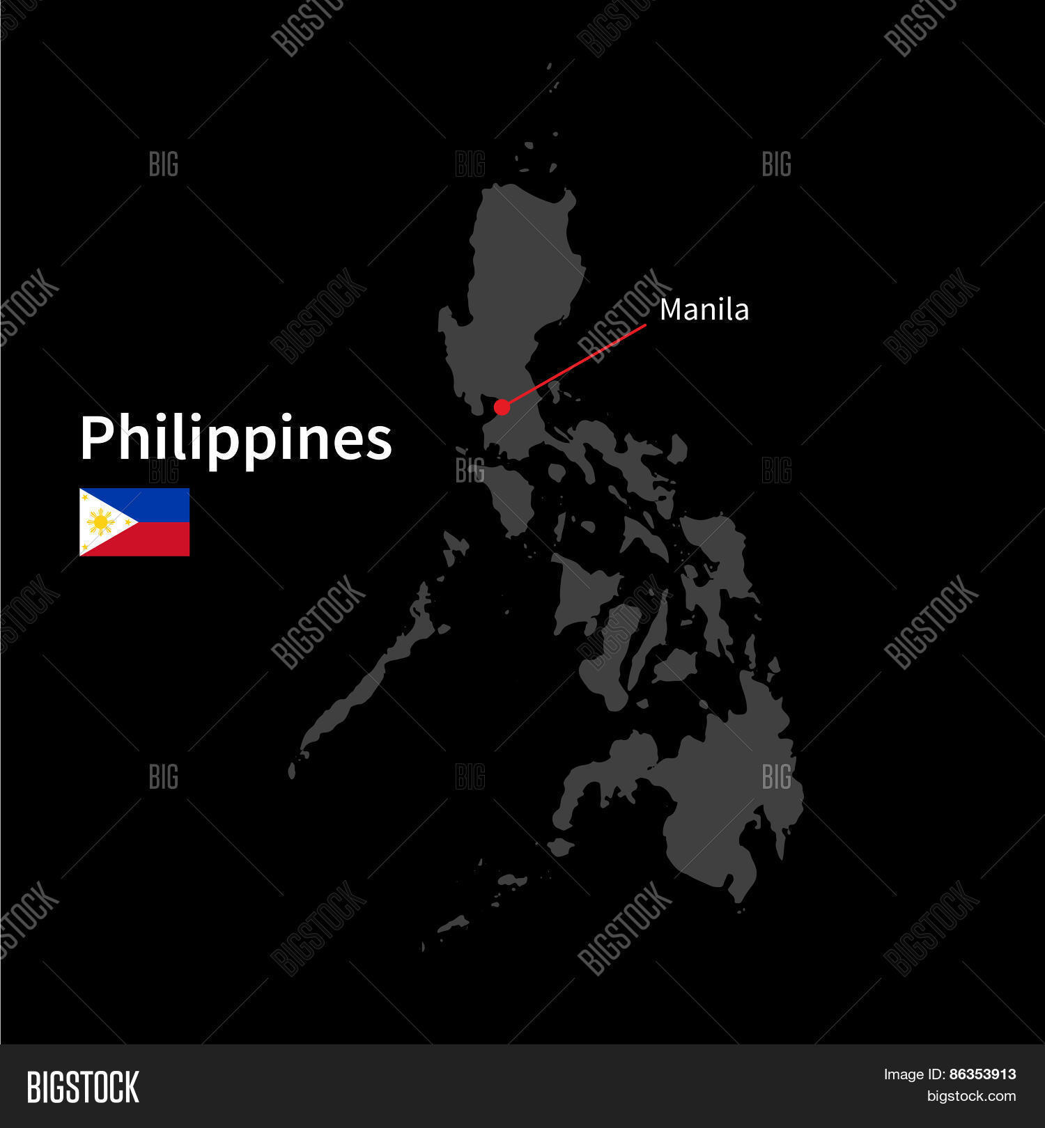Detailed Map Vector & Photo (Free Trial) | Bigstock