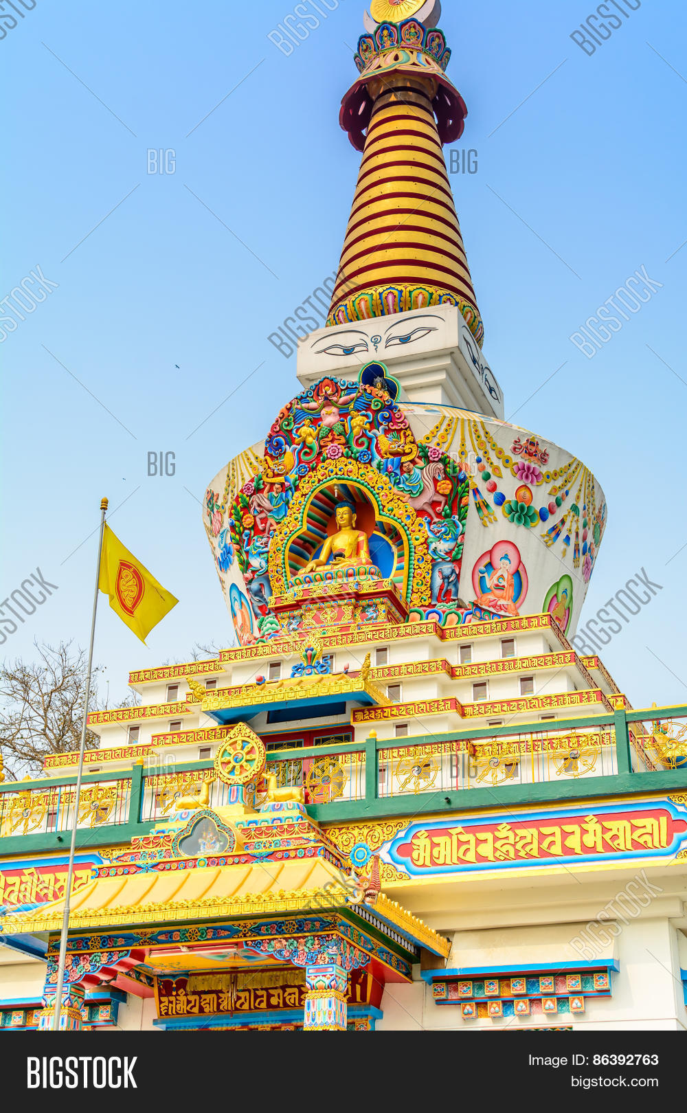 Salugara Monastery, Image & Photo (Free Trial) | Bigstock