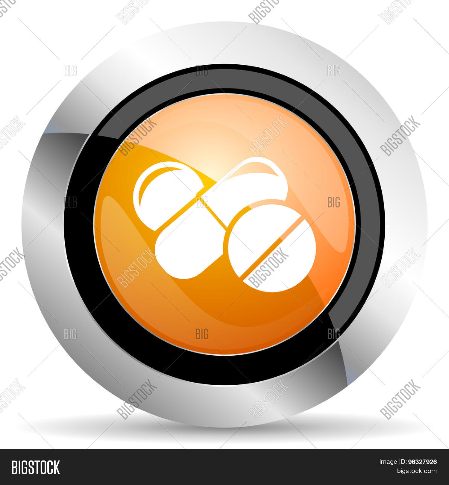 Medicine Orange Icon Image & Photo (Free Trial) | Bigstock