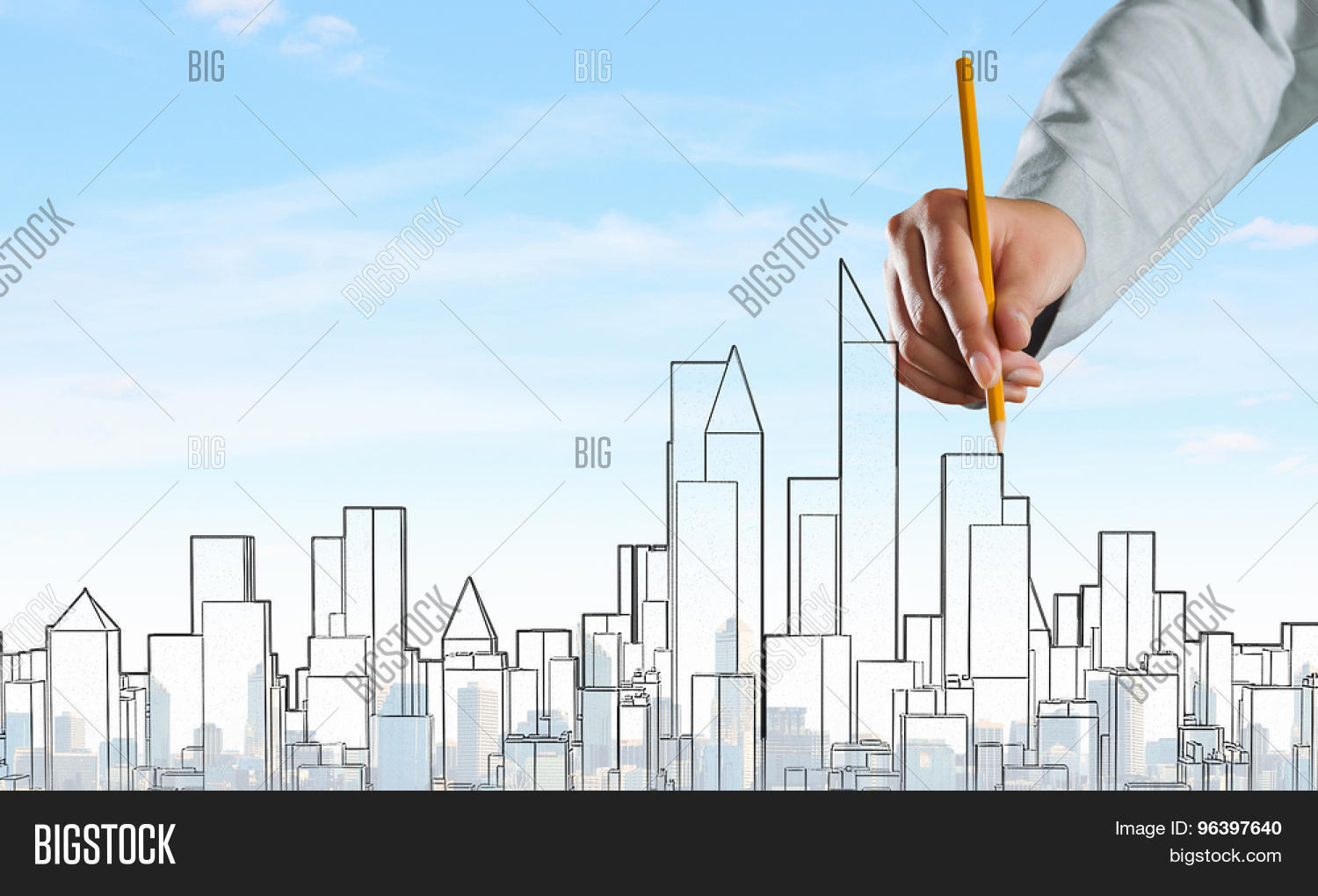 Hand Drawing Marker Image & Photo (Free Trial) | Bigstock