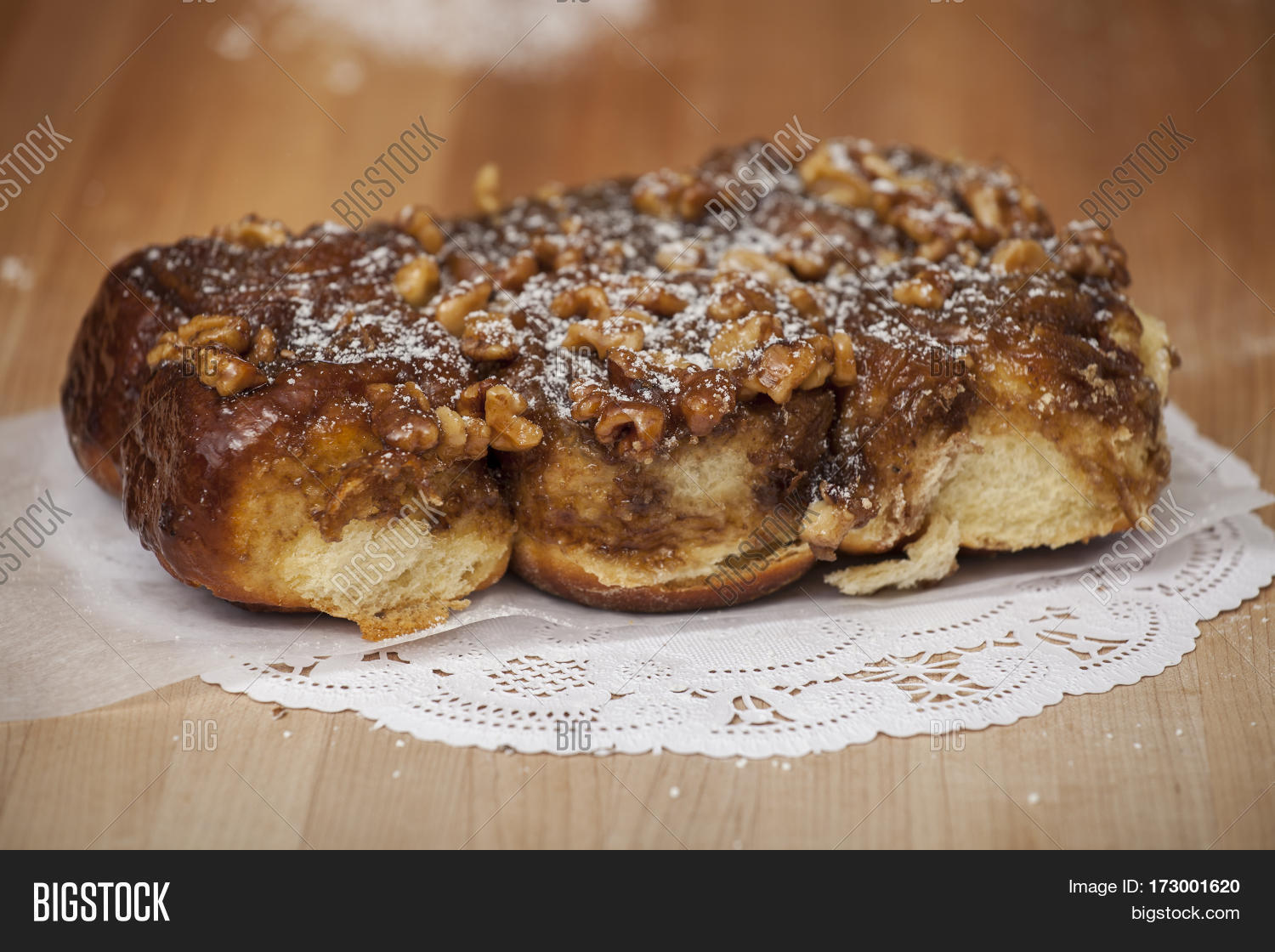 Row Stick Buns Nuts On Image & Photo (Free Trial) | Bigstock