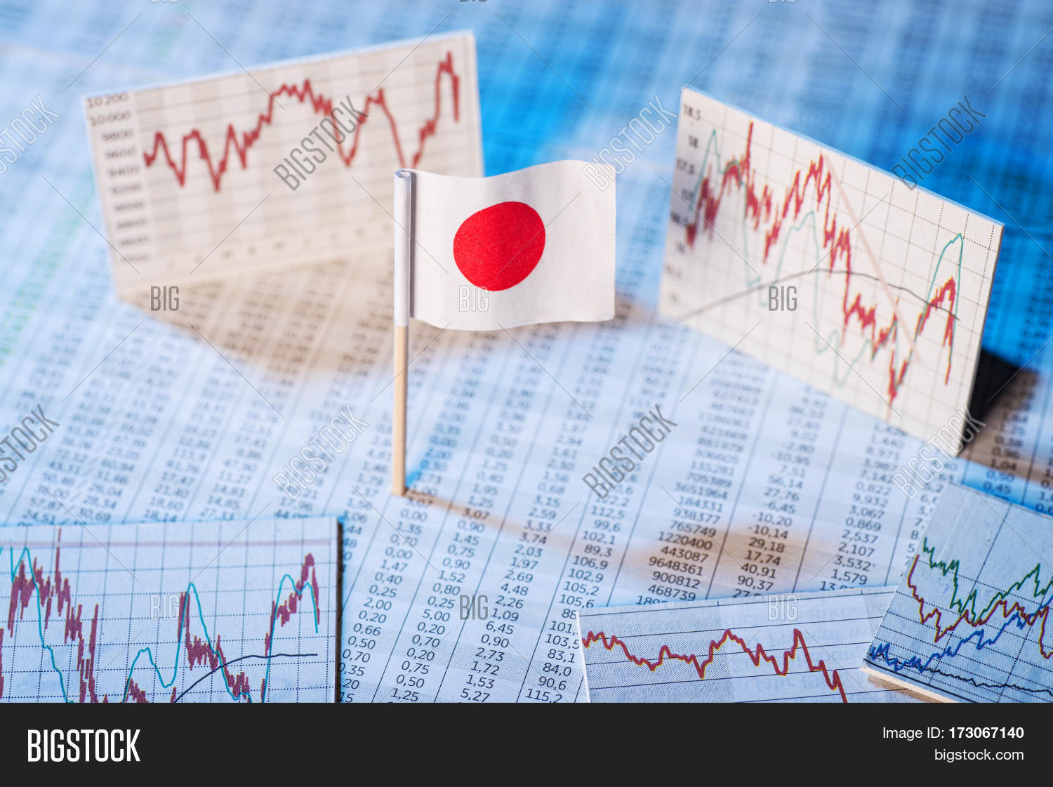Imagen y foto Japanese Flag Rate (prueba gratis) | Bigstock