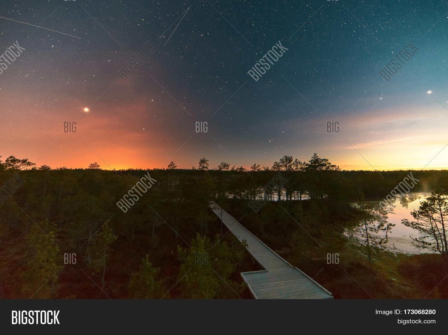 Starry Summer Night Image & Photo (Free Trial) | Bigstock