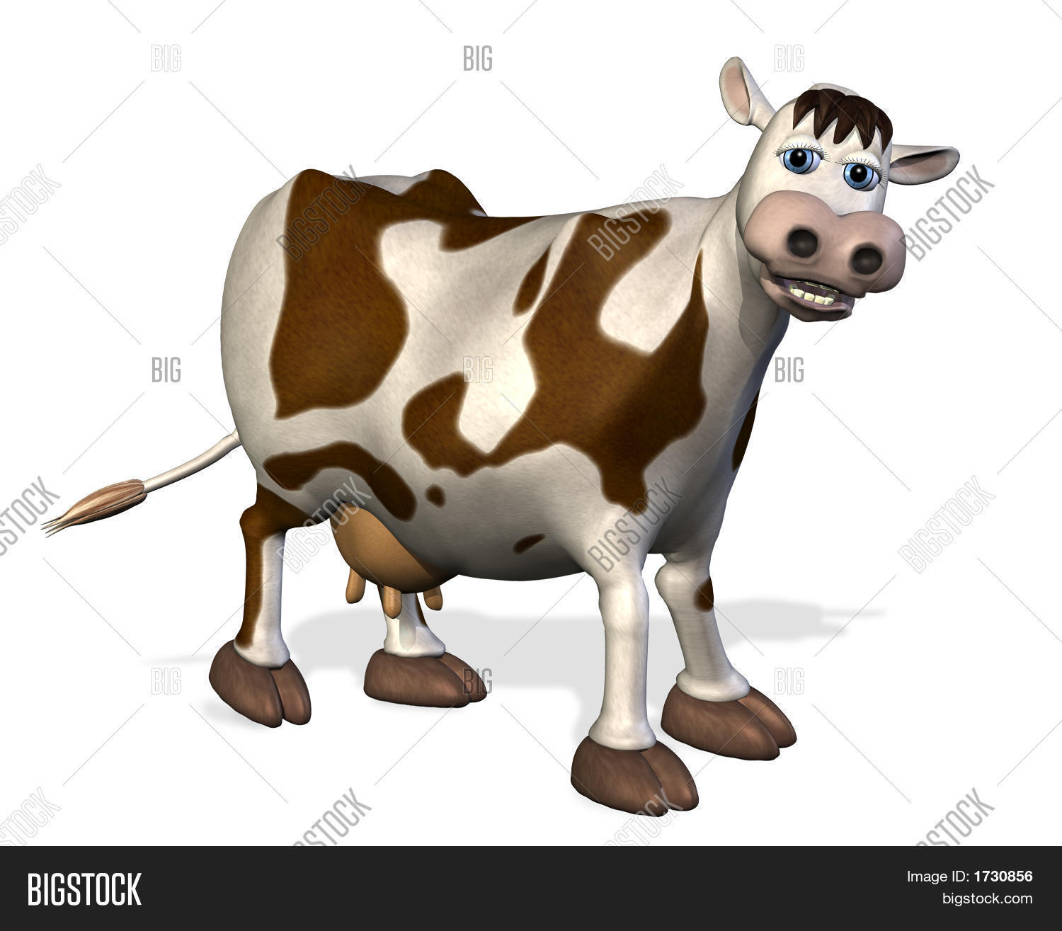 Cartoon Cow Image & Photo (Free Trial) | Bigstock
