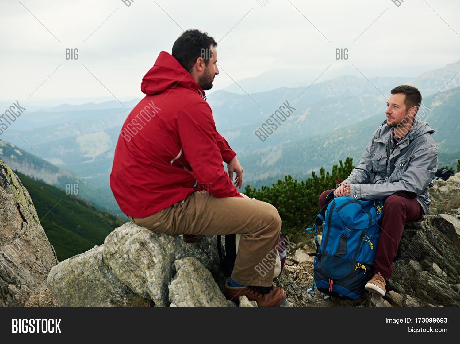 Two Men Hiking Gear Image & Photo (Free Trial) | Bigstock