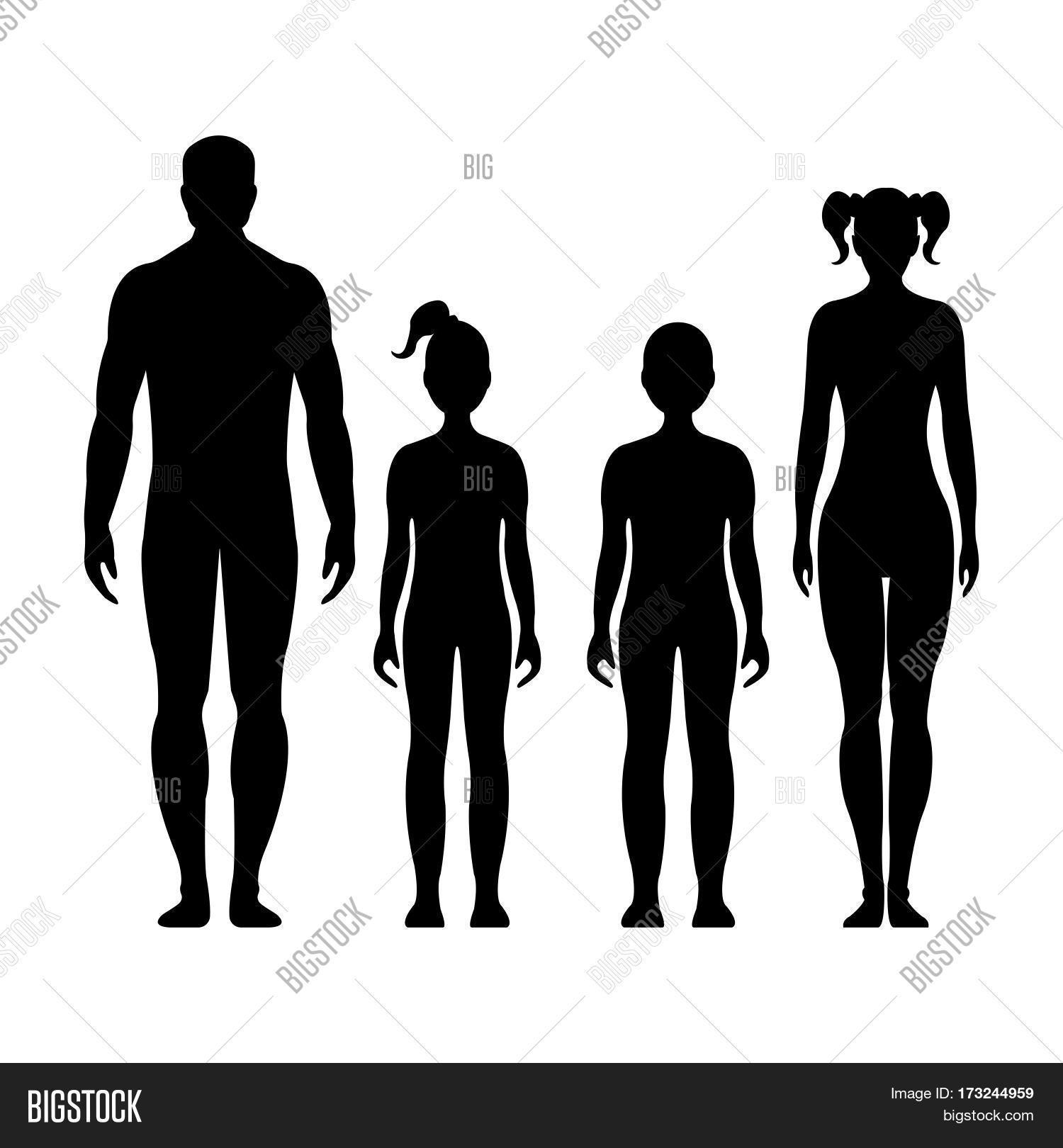 Human Front Side Vector & Photo (Free Trial) | Bigstock