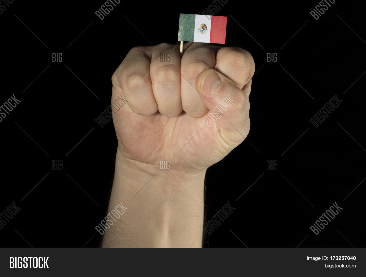 Man Hand Fist Mexican Image & Photo (Free Trial) | Bigstock
