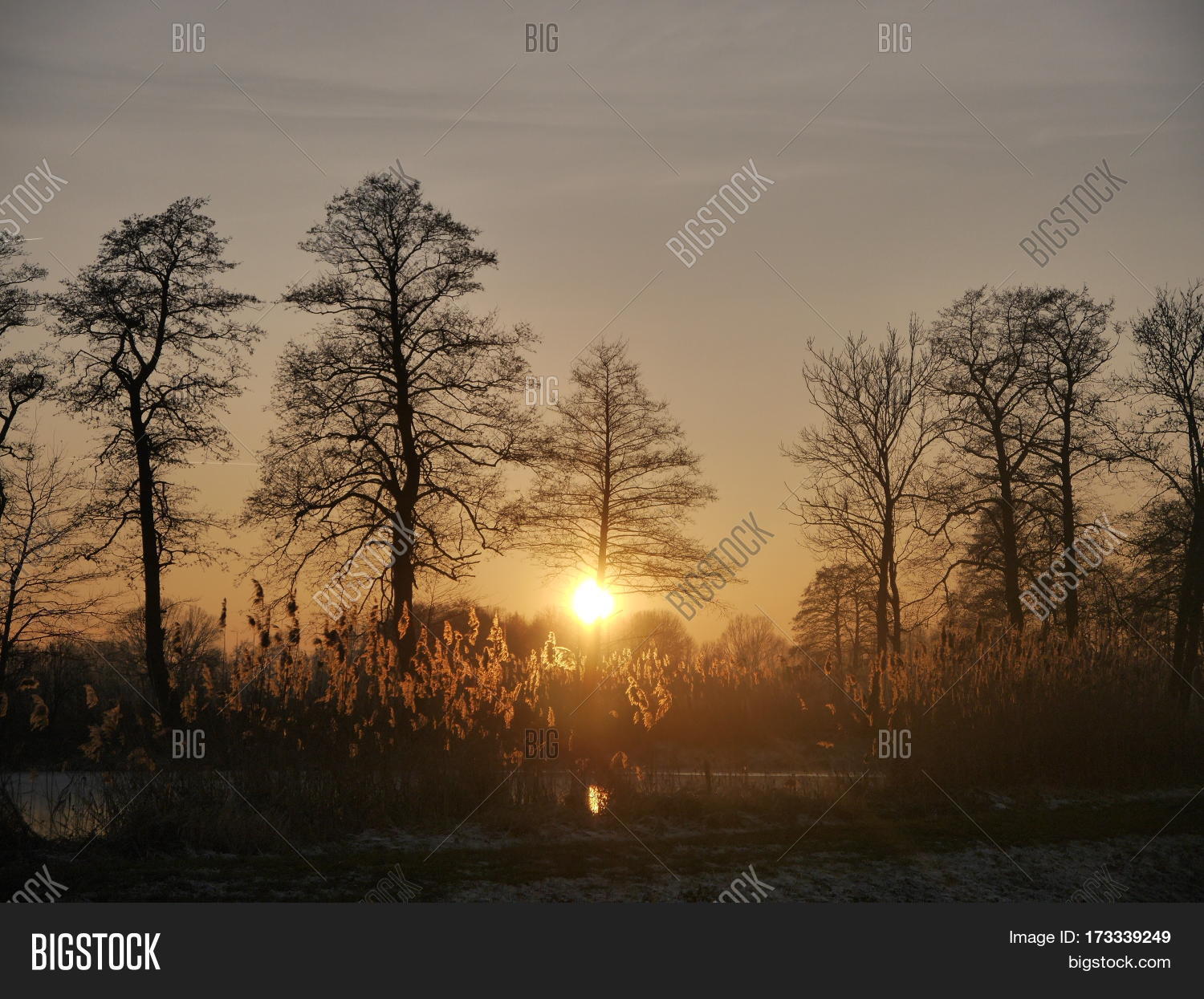 Panorama Setting Sun Image & Photo (Free Trial) | Bigstock