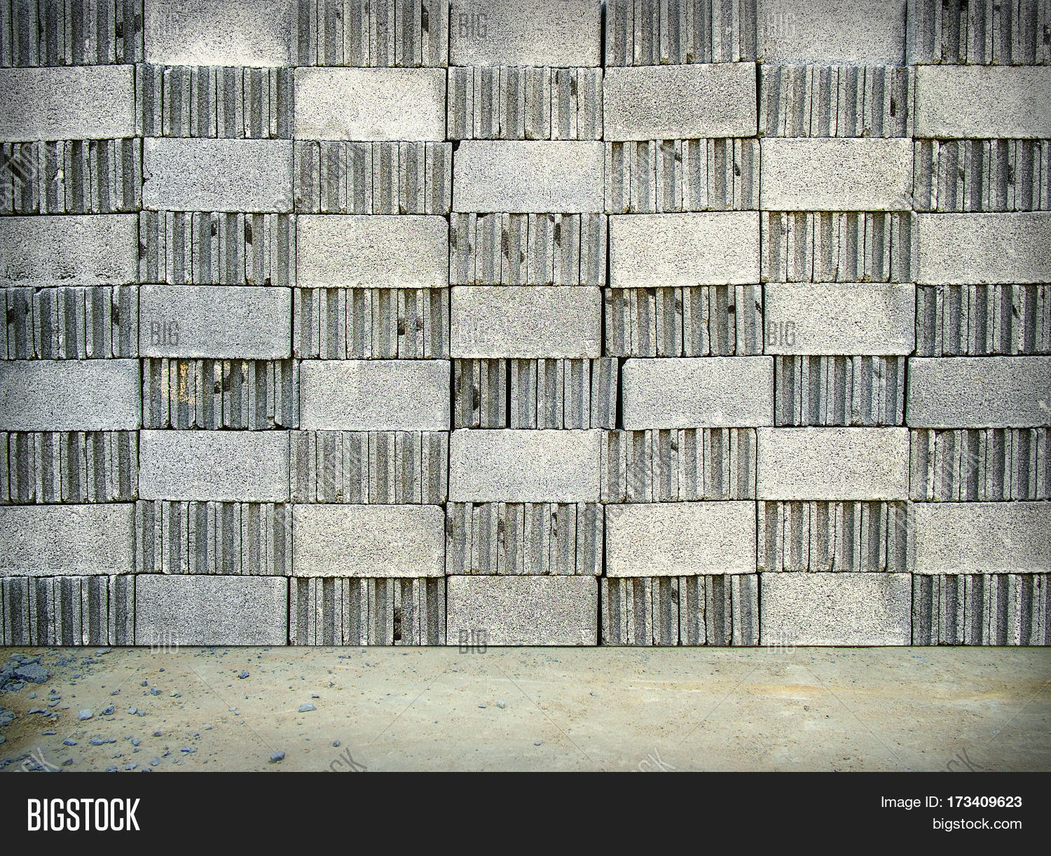 Concrete Blocks Image & Photo (Free Trial) | Bigstock