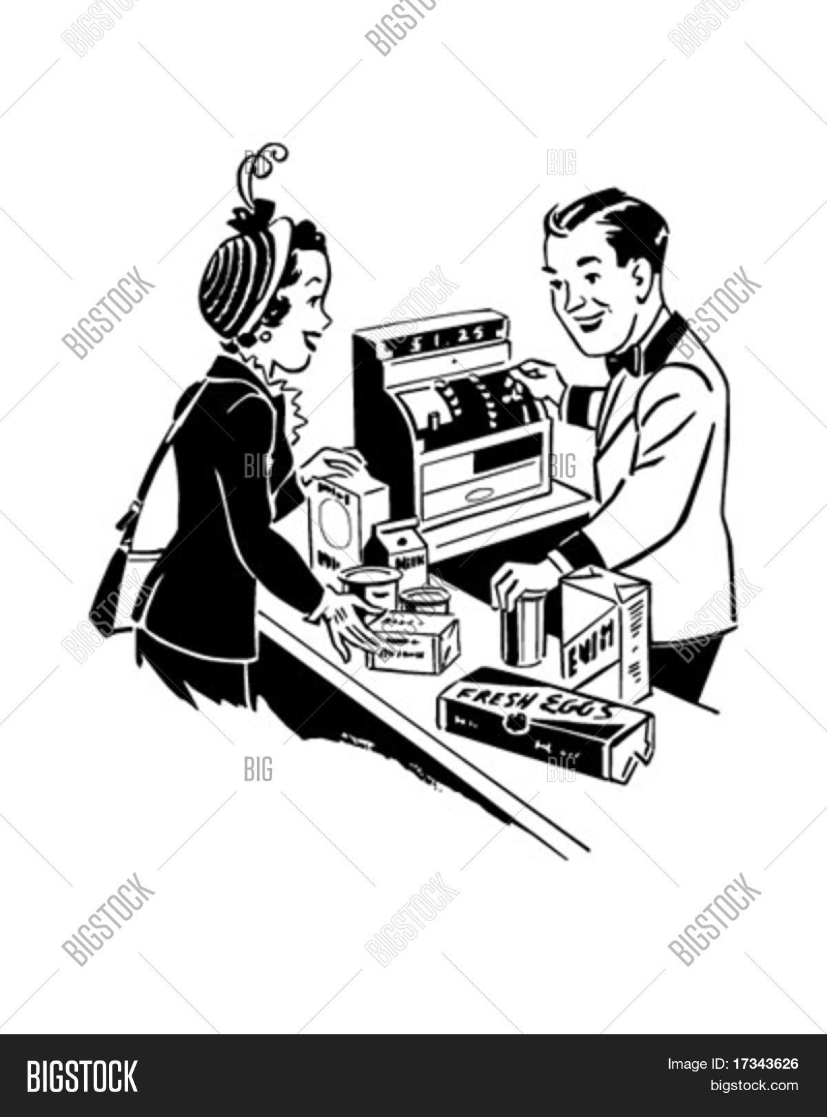 Checkout - Shopping Vector & Photo (Free Trial) | Bigstock