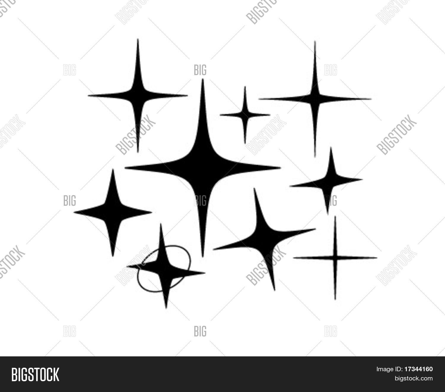 Retro Stars 5 - Retro Vector & Photo (Free Trial) | Bigstock
