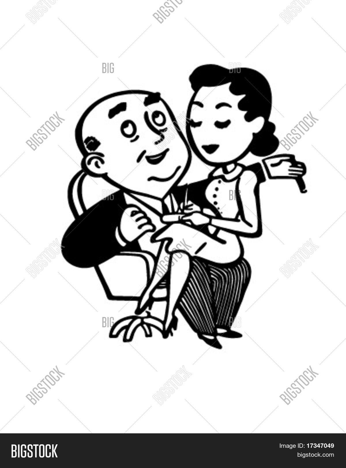 Boss Dictating Letter Vector & Photo (Free Trial) | Bigstock