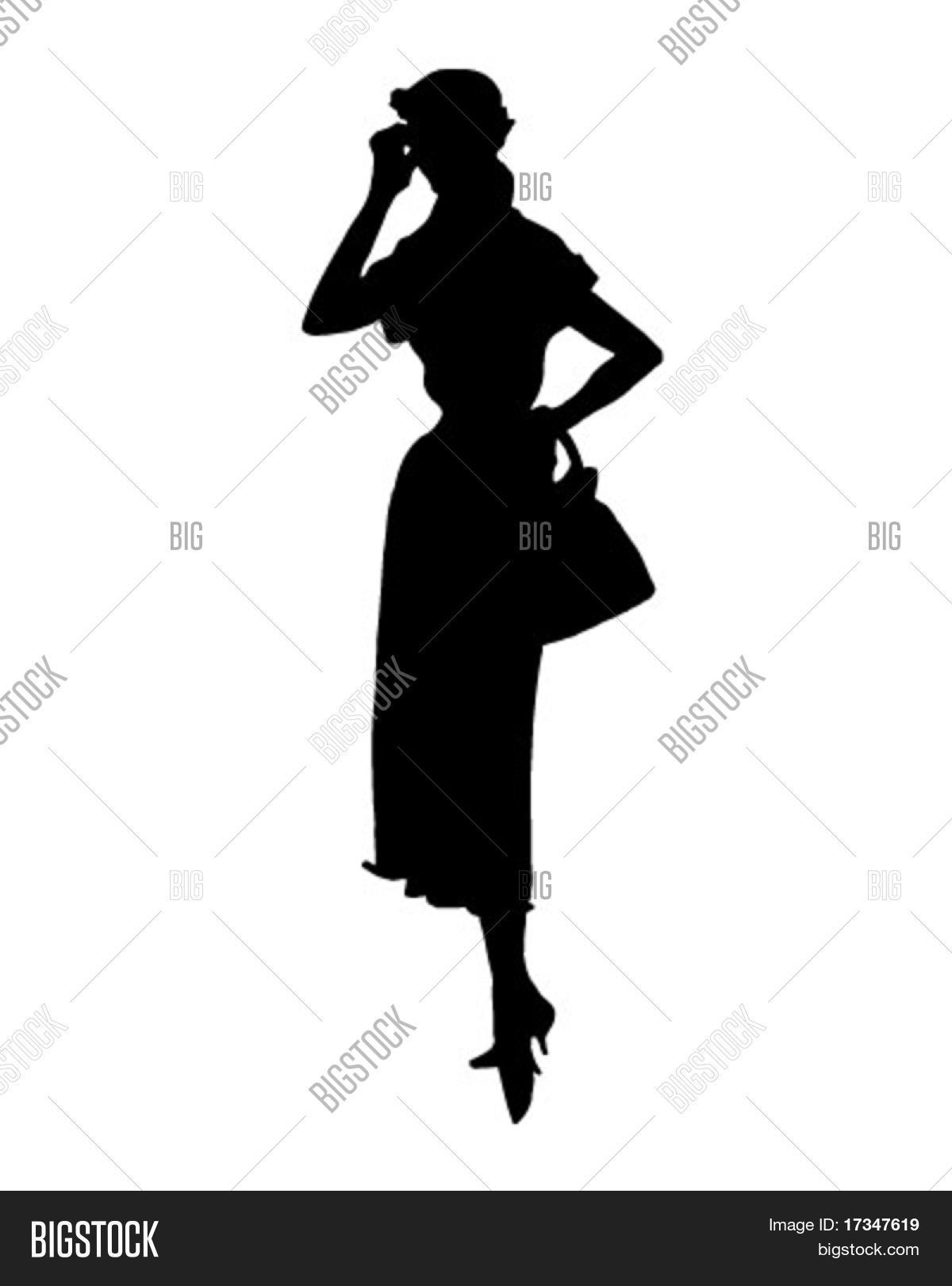Silhouette 11 - Retro Vector & Photo (Free Trial) | Bigstock