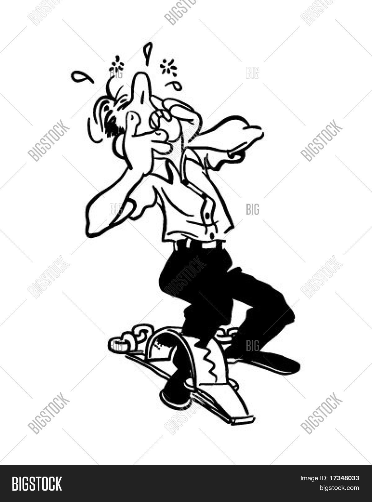 Man Trap - Retro Vector & Photo (Free Trial) | Bigstock