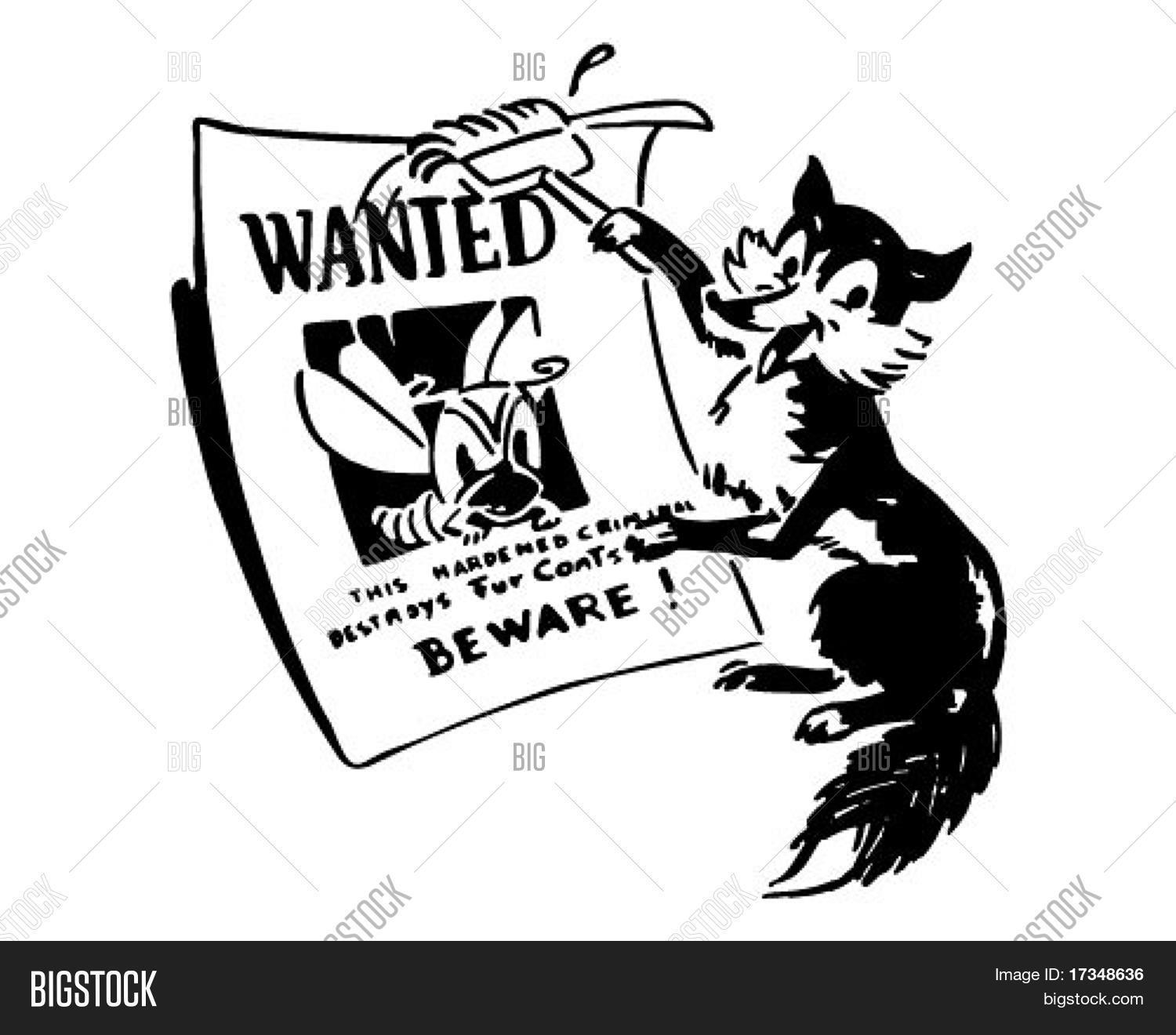 Wanted - Fox Putting Vector & Photo (Free Trial) | Bigstock