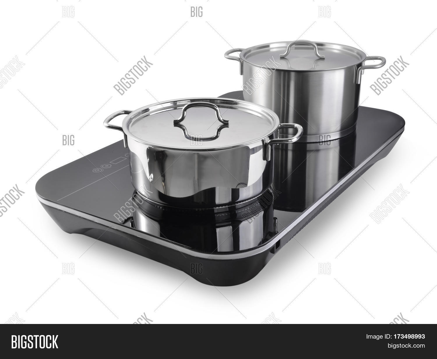 Two Sauce Pans Silver Image & Photo (Free Trial) | Bigstock