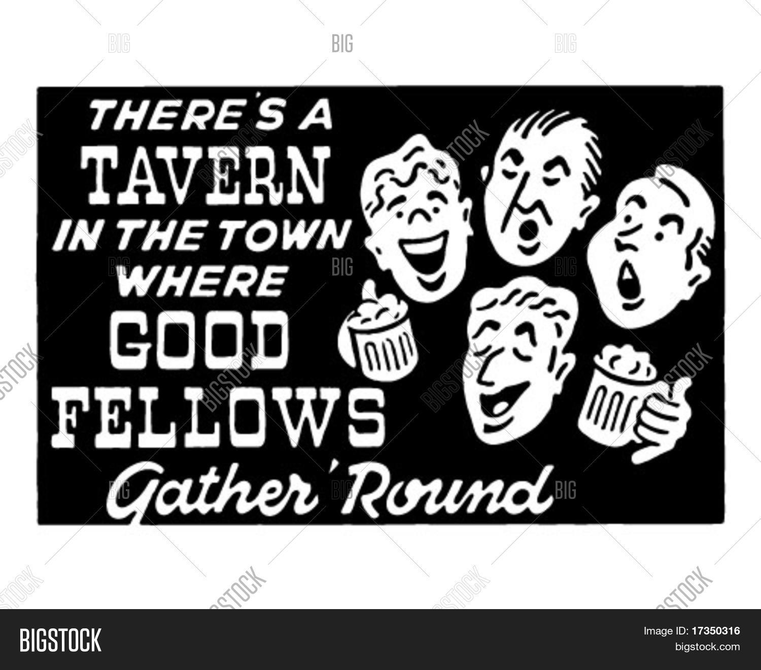 Good Fellows - Tavern Vector & Photo (Free Trial) | Bigstock