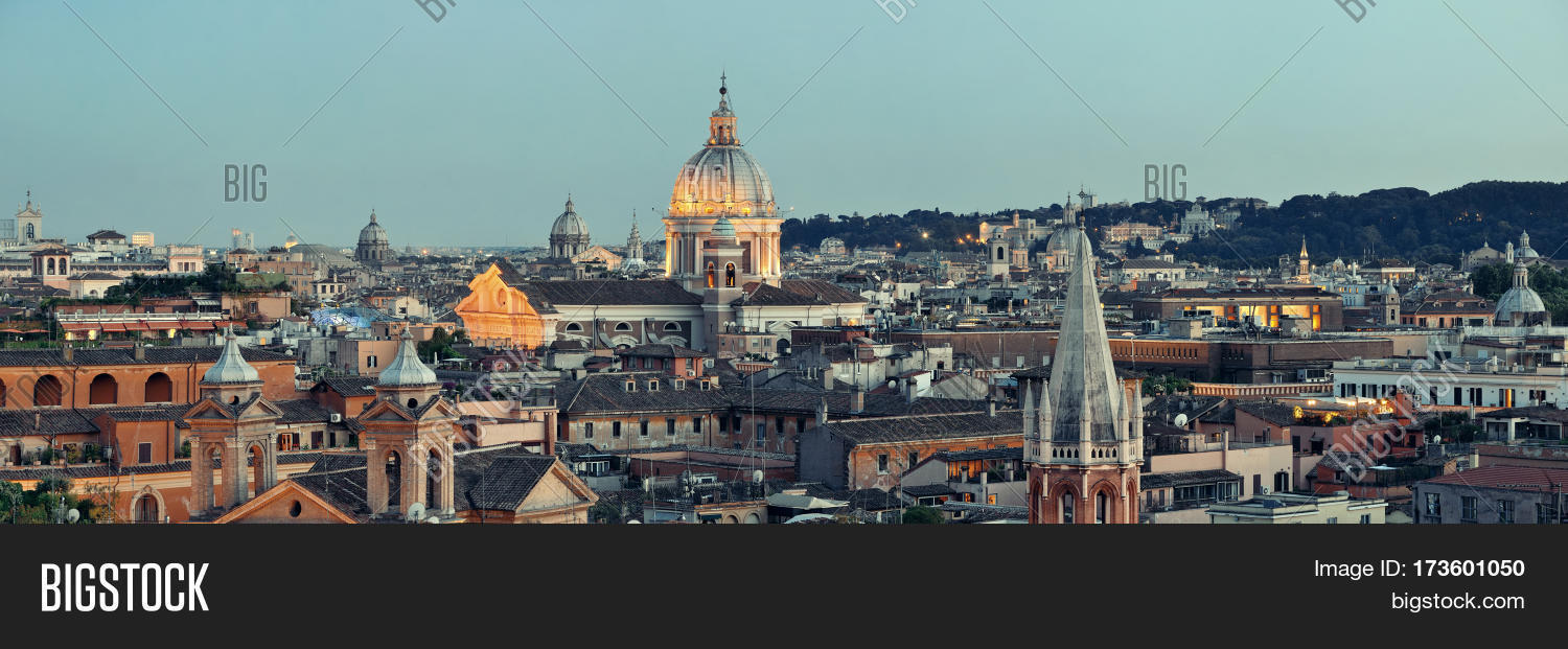 Rome Rooftop View Image & Photo (Free Trial) | Bigstock