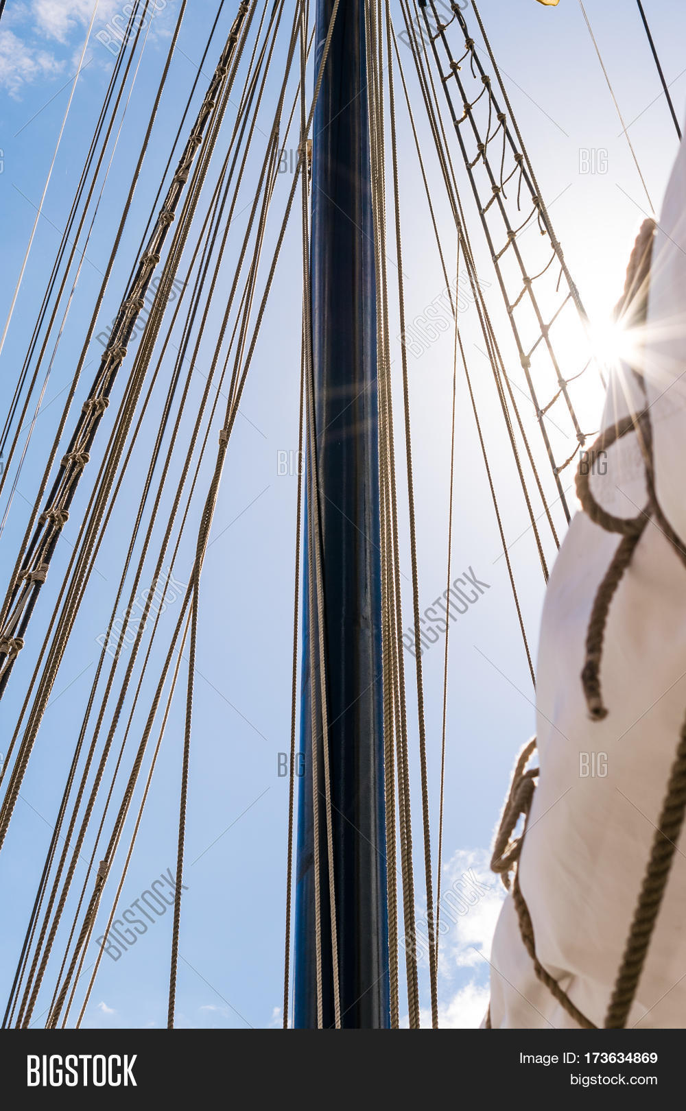 Sailing Ship Rigging Image & Photo (Free Trial) | Bigstock