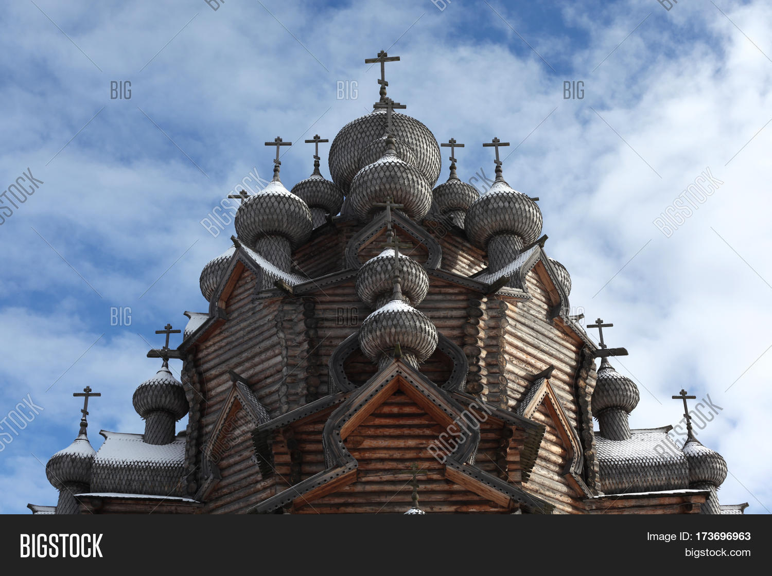 Russian Wooden Church Image & Photo (Free Trial) | Bigstock