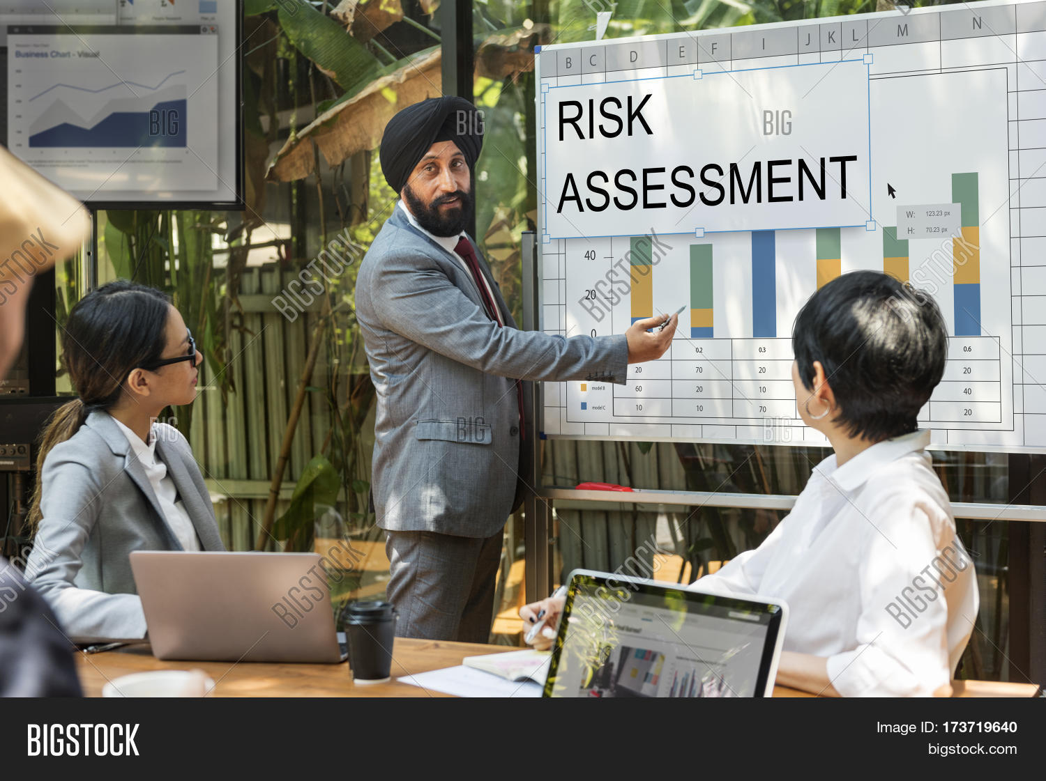Risk Assessment Graph Image & Photo (Free Trial) | Bigstock