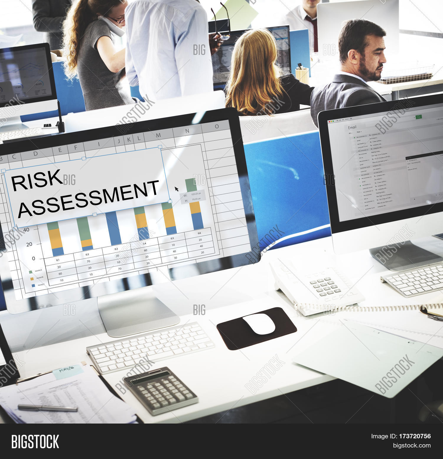 Risk Assessment Graph Image & Photo (Free Trial) | Bigstock