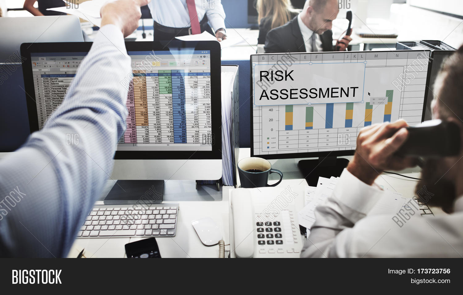 Risk Assessment Graph Image & Photo (Free Trial) | Bigstock