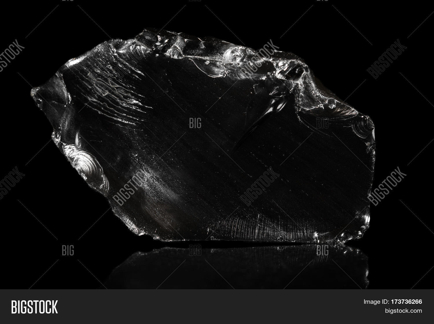 Obsidian, Volcanic Image & Photo (Free Trial) | Bigstock