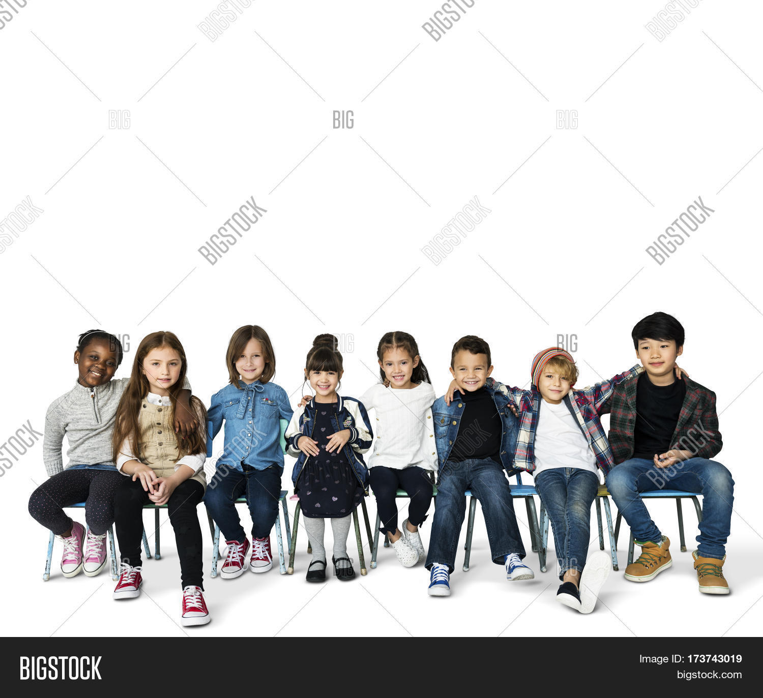 Group Kids Sitting Image & Photo (Free Trial) | Bigstock