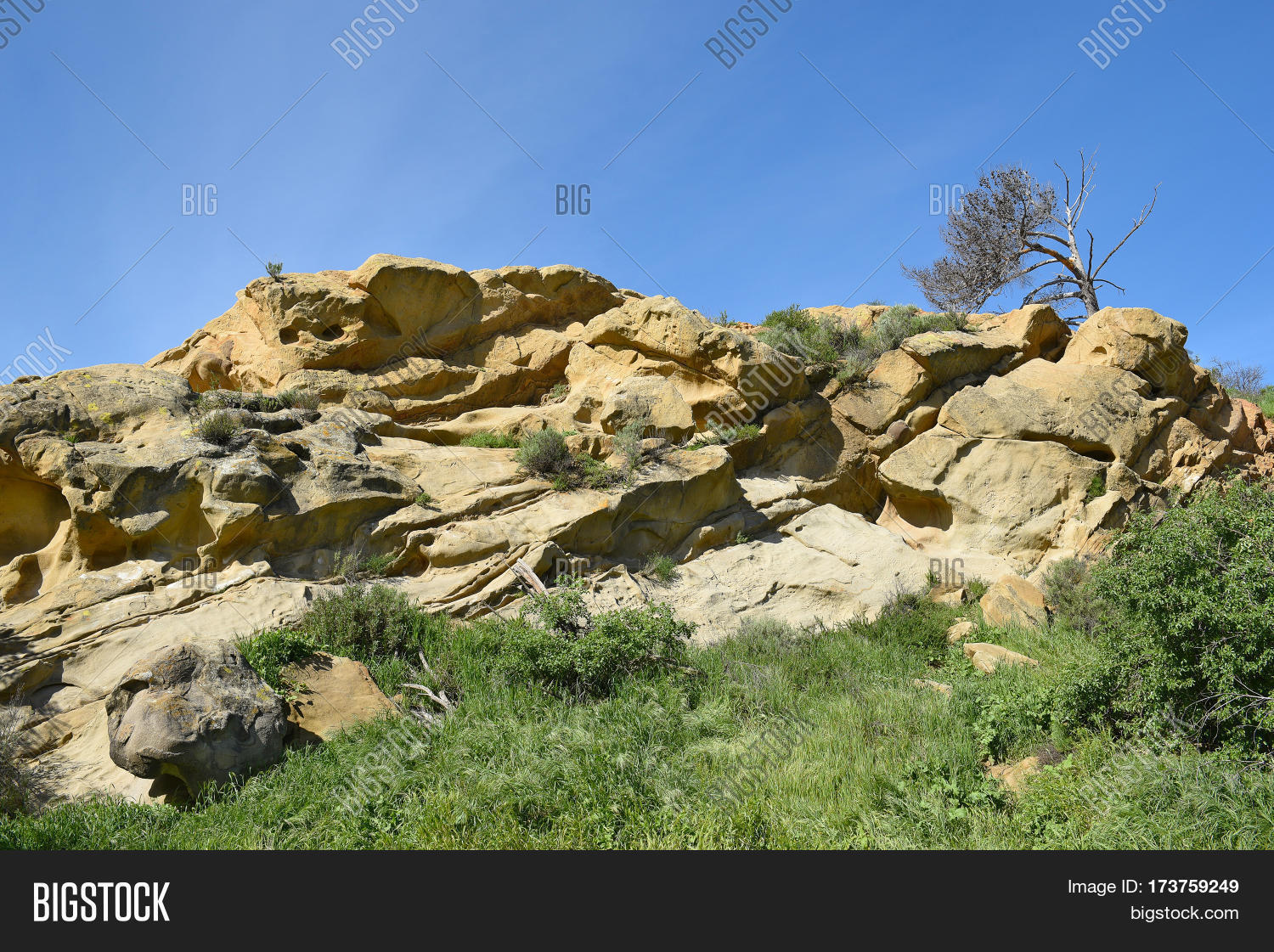 Rooster Rock Sandstone Image & Photo (Free Trial) | Bigstock