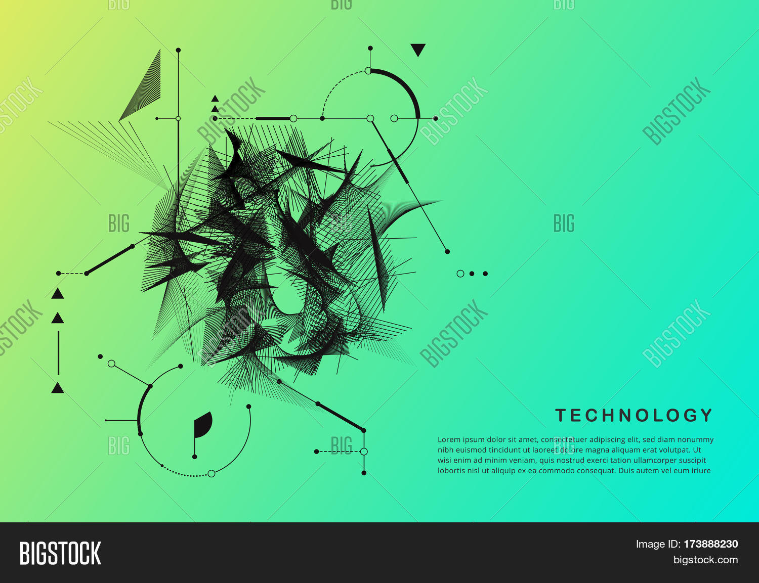 Abstract Technology Vector & Photo (Free Trial) | Bigstock