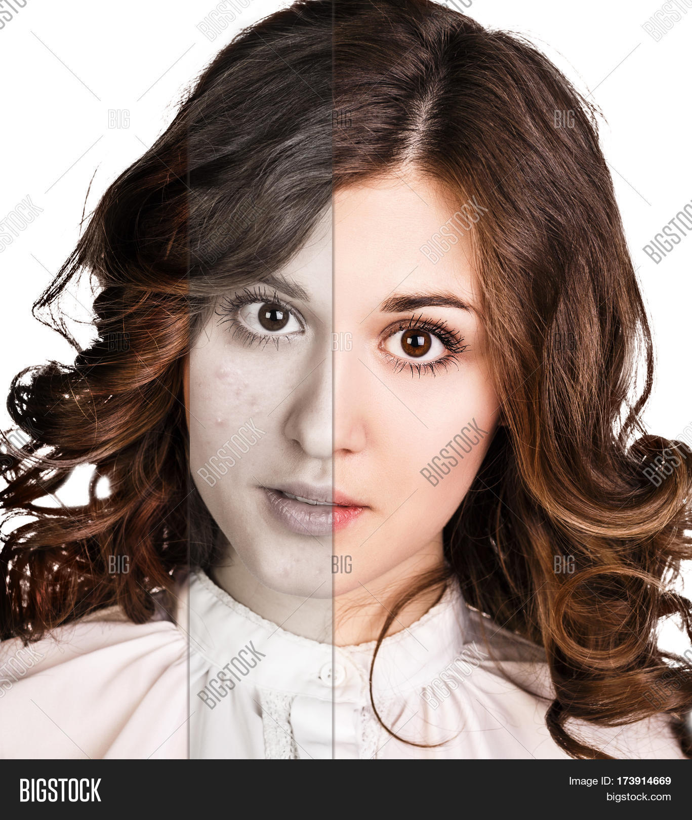 Comparison Portrait Image & Photo (Free Trial) | Bigstock