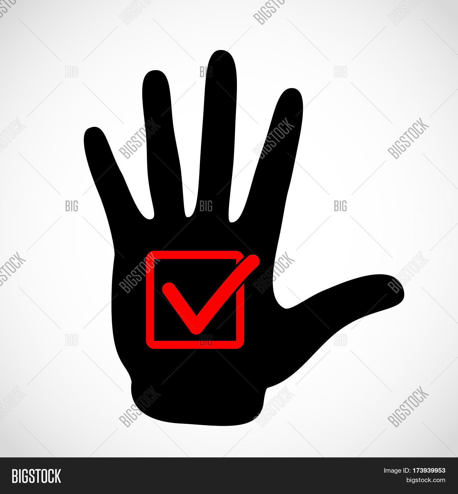 Black Hand Check List Image & Photo (Free Trial) | Bigstock