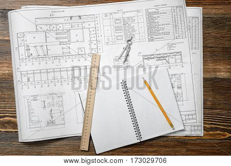 Open Blueprints On Image & Photo (Free Trial) | Bigstock