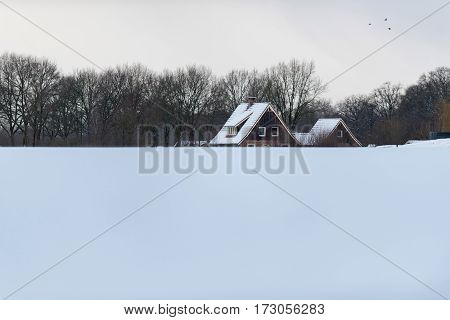 House Covered Snow Image & Photo (Free Trial) | Bigstock