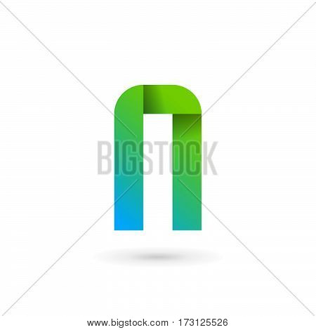 Letter N Ribbon Logo Vector & Photo (Free Trial) | Bigstock