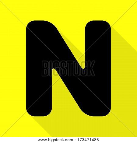 Letter N Sign Design Vector & Photo (Free Trial) | Bigstock
