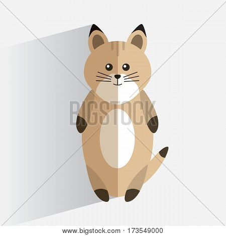 Logo Lynx Flat Design Vector & Photo (Free Trial) | Bigstock