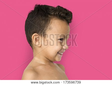 Little Boy Side View Image & Photo (Free Trial) | Bigstock