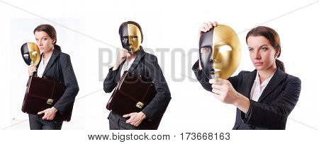 Woman Mask Hypocrisy Image & Photo (Free Trial) | Bigstock