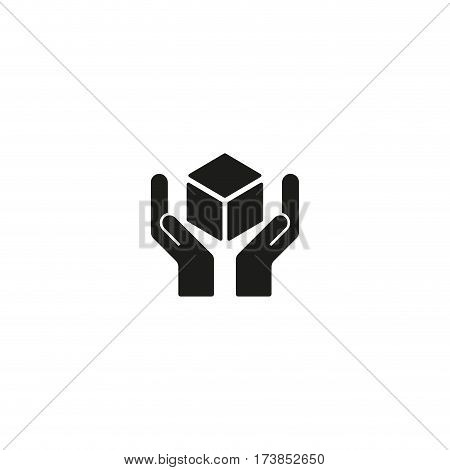 Handle Care Symbol Vector & Photo (Free Trial) | Bigstock