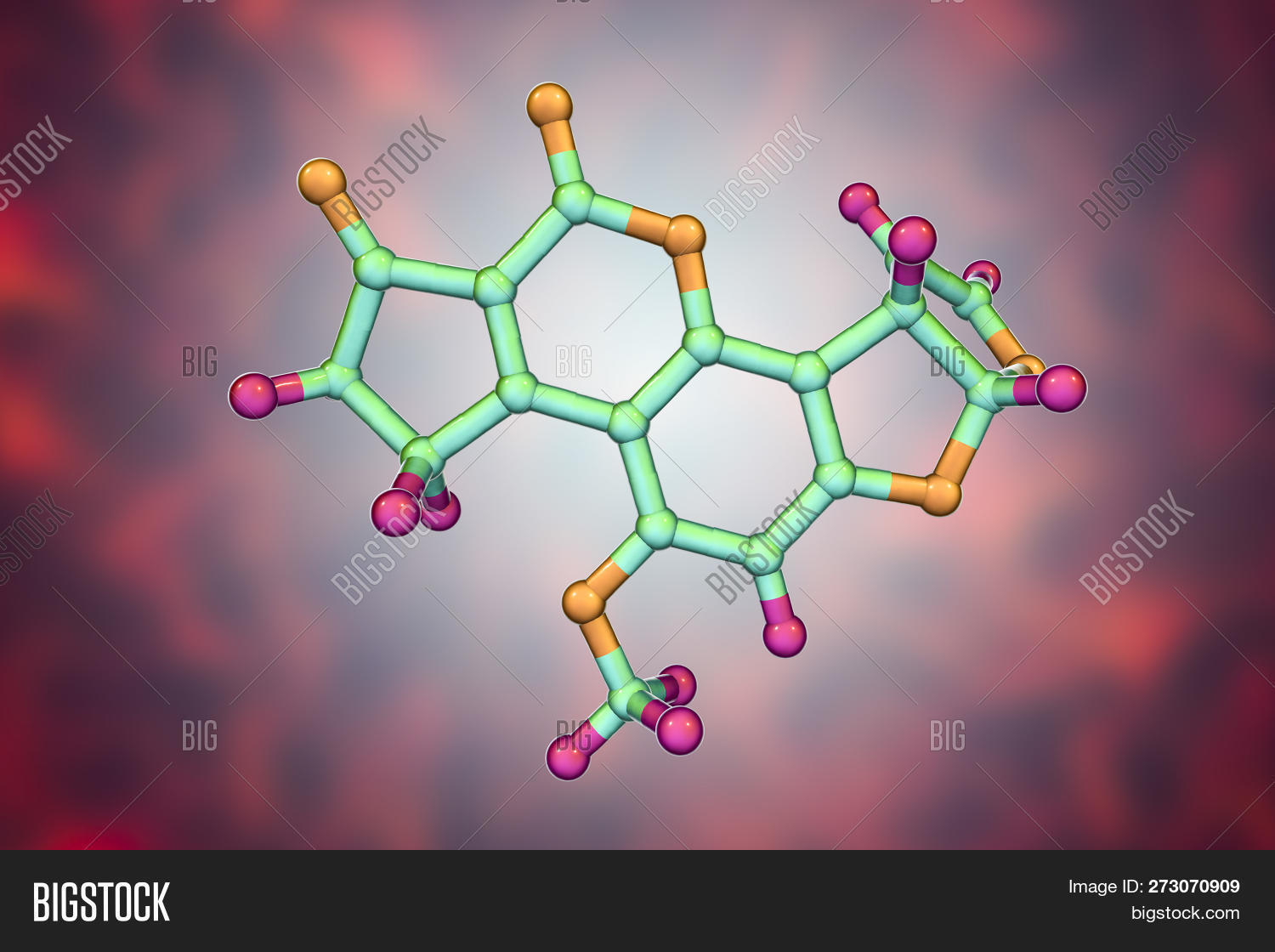 Aflatoxin B1 Molecule Image & Photo (Free Trial) | Bigstock
