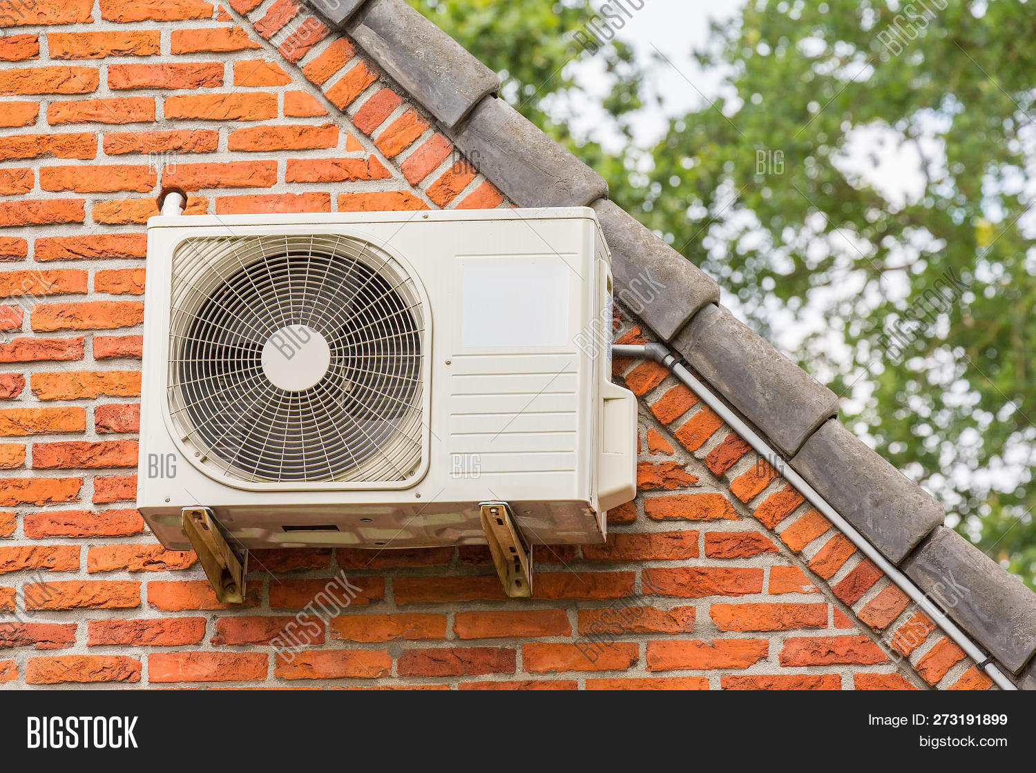 Brick Wall Home Eaves Image & Photo (Free Trial) | Bigstock