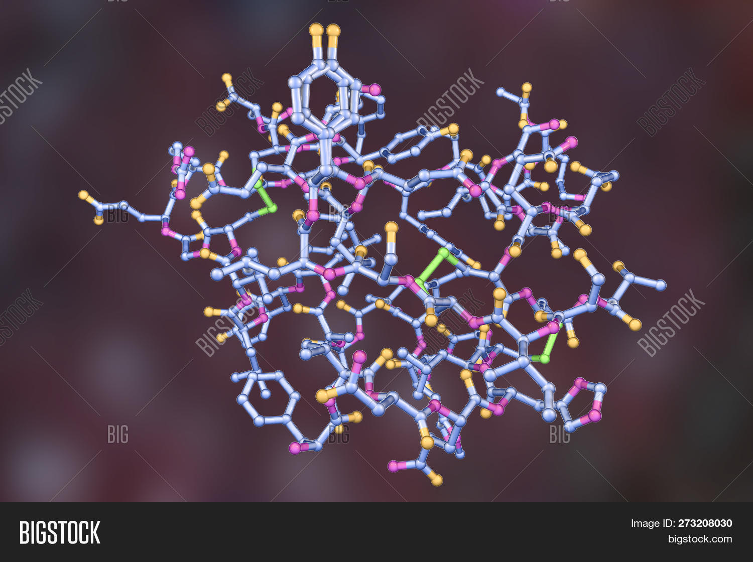 Molecular Model Image & Photo (Free Trial) | Bigstock