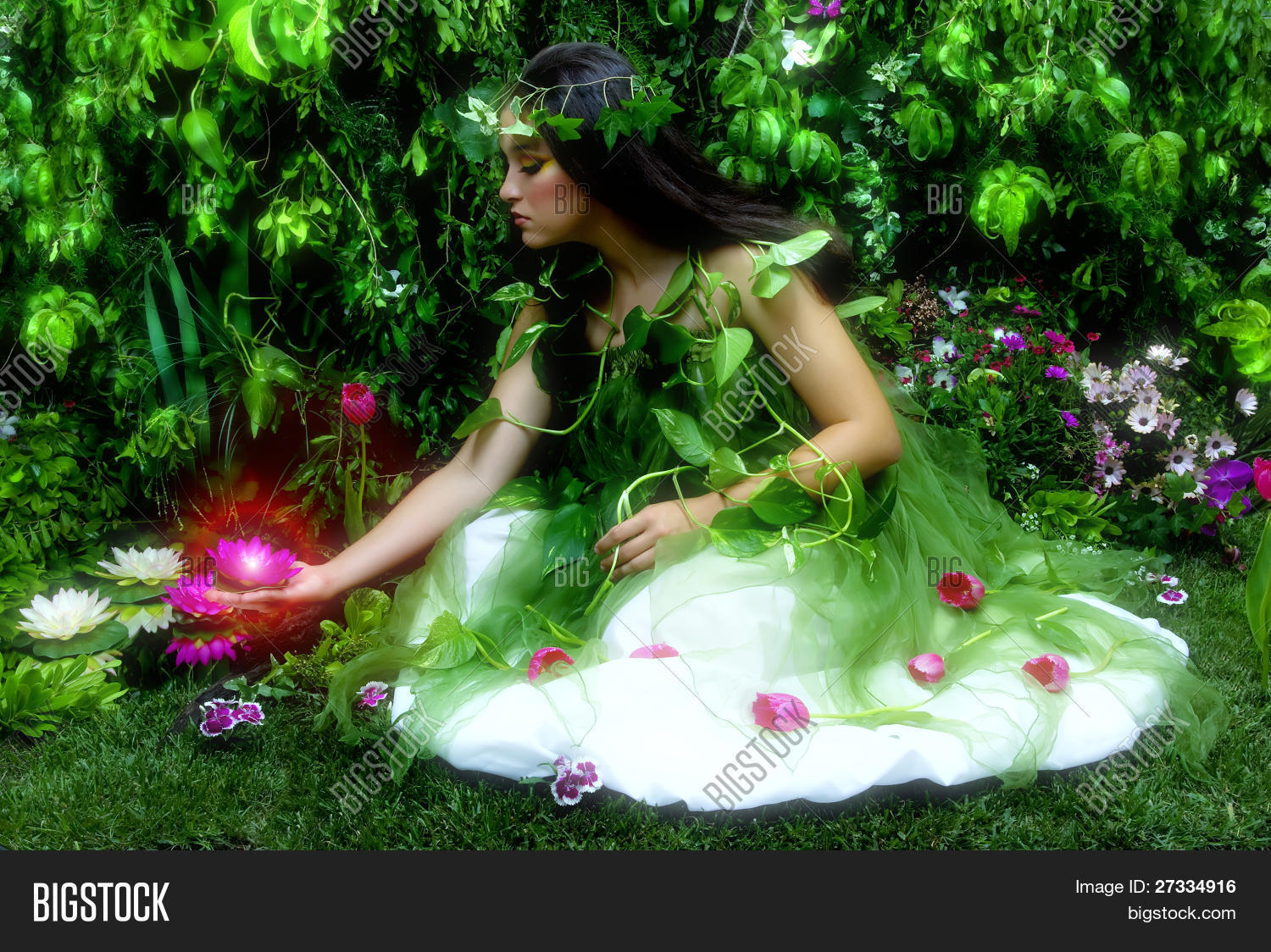 Enchanted Garden Fairy Image & Photo (Free Trial) | Bigstock