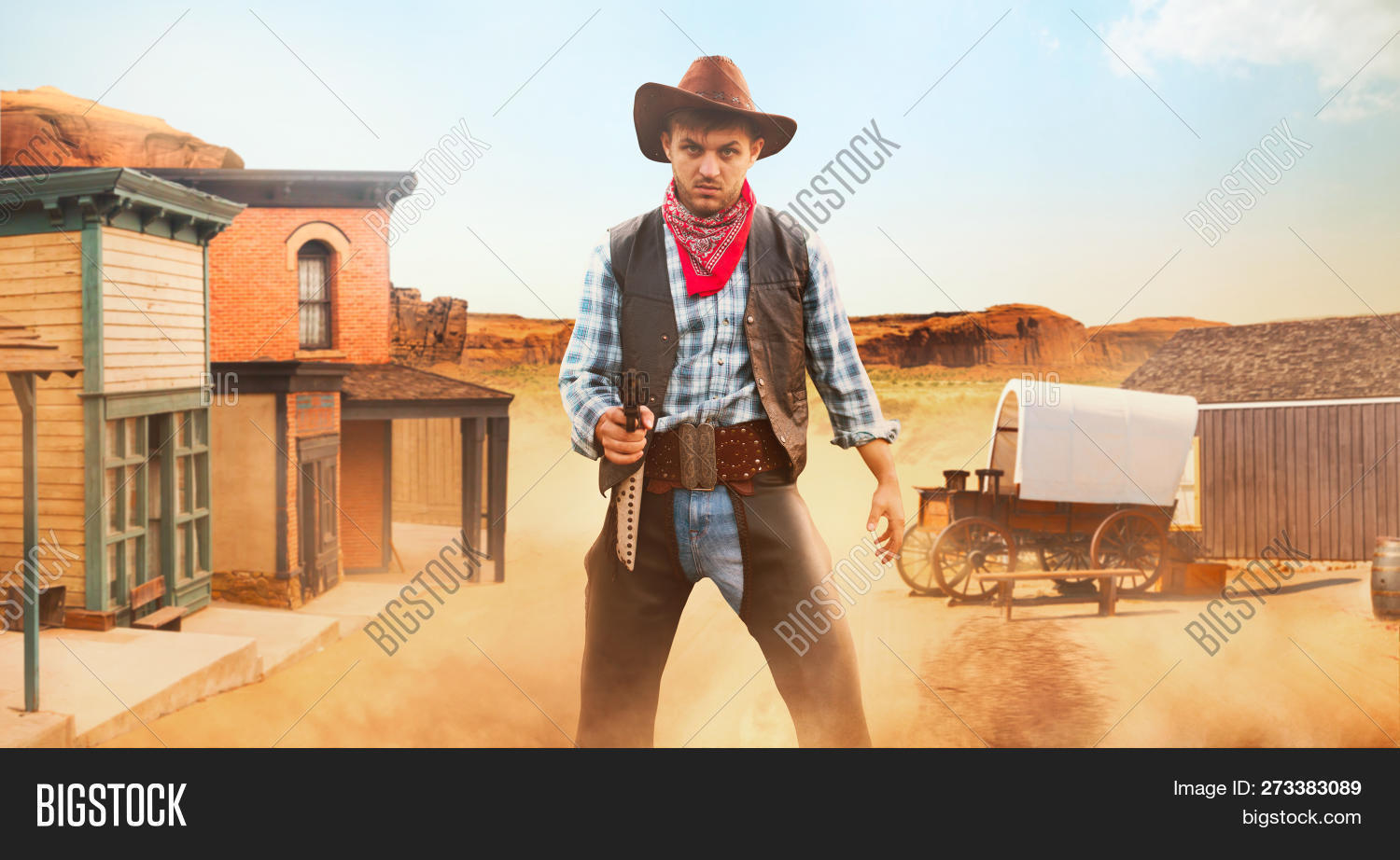 Cowboy Revolver, Front Image & Photo (Free Trial) | Bigstock