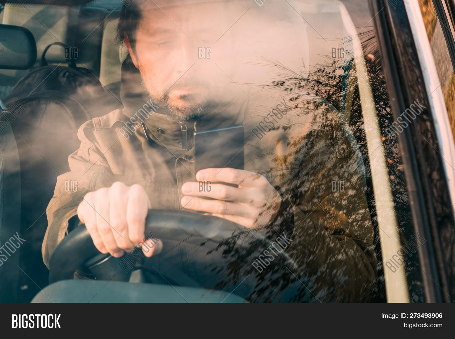 Front View Man Driving Image & Photo (Free Trial) | Bigstock