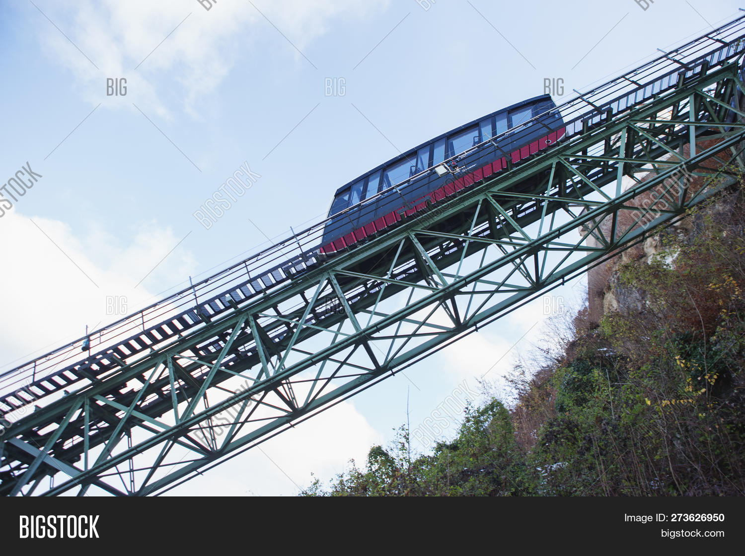 Funicular Railway Car Image & Photo (Free Trial) | Bigstock